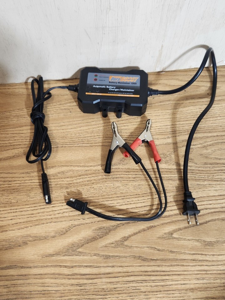 Intertek Duraboost automatic battery charger maintainer 12V 1.5 amp ...