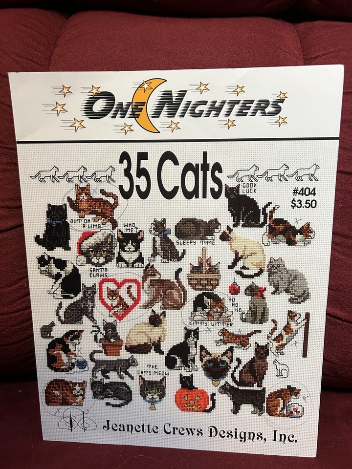 ONE NIGHTERS Jeanette Crews Designs, Inc. and other Cross Stitch ...