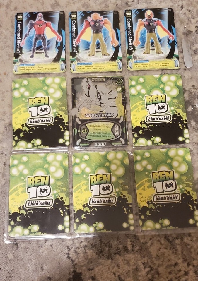 Ben 10 Trading Card + Mix &Match Lot - TCG - 1st Editions | eBay
