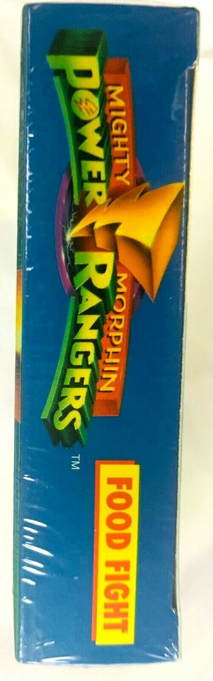 Mighty Morphin Power Rangers: Blue Ranger Food Fight (VHS, 1993) Vol. 3 ...