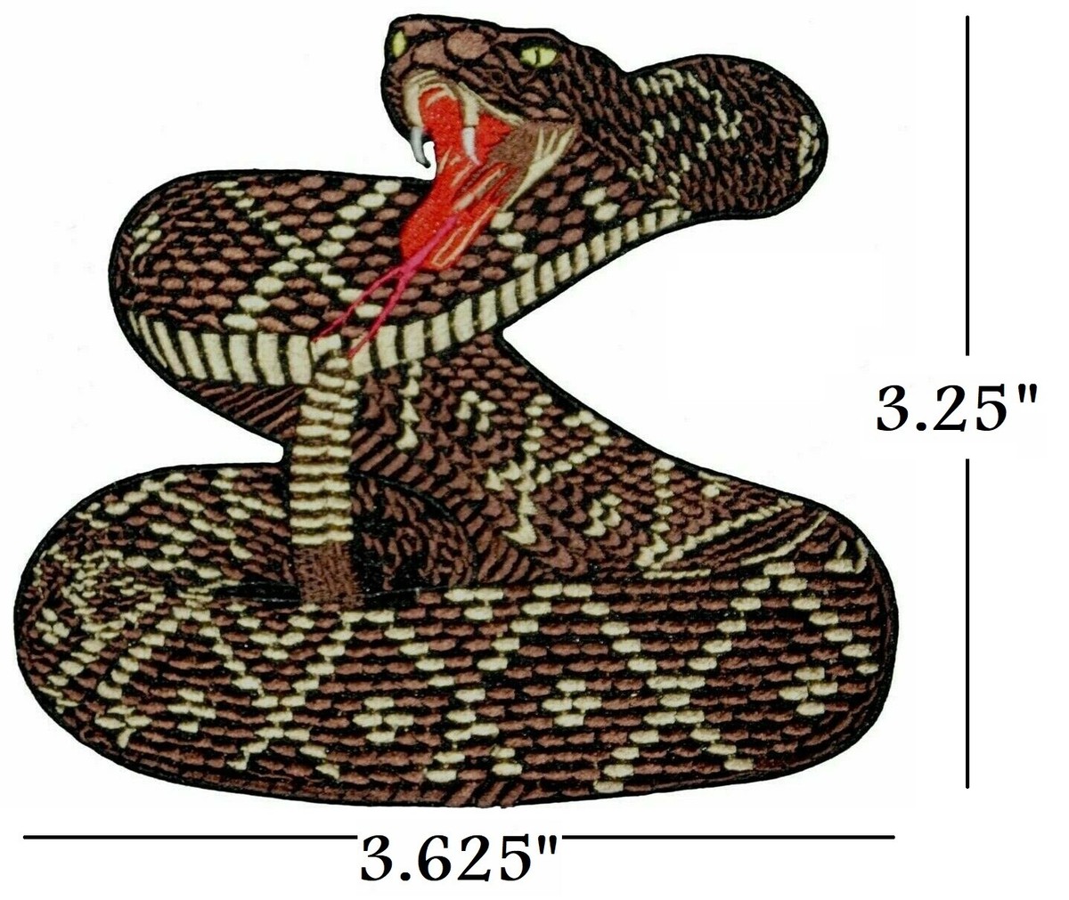 Diamondback Rattlesnake Tattoo Design