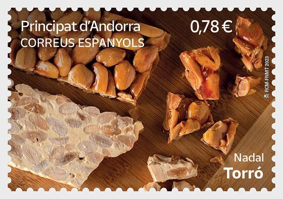 andorra SPAIN 2023 andorre Christmas Torró Candy Turrón food gastronomy ...