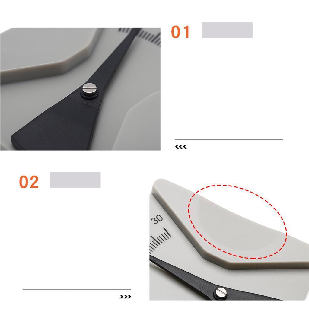 Willow Durable Eyeglasses Measuring Ruler Portable Optical Angle ...