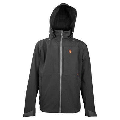 Spika Men's Black Soft Shell Jacket Hunting Jacket S - 5XL Fleece ...