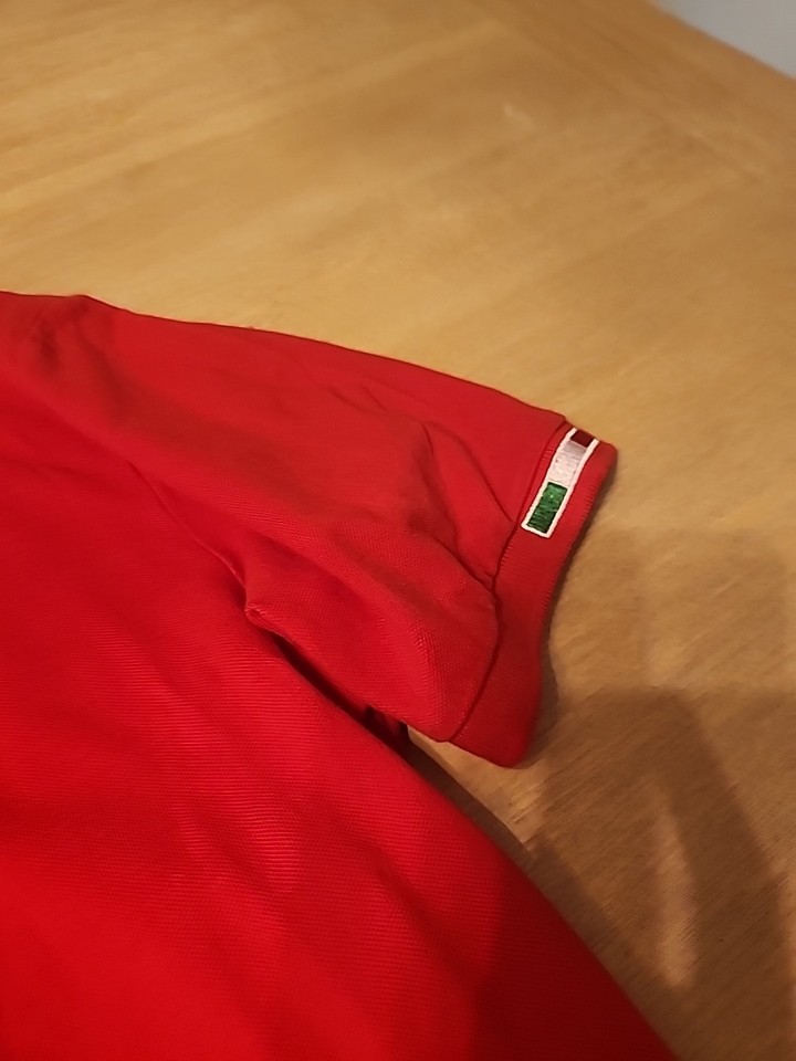 Mens Kappa Italia Three Button Collared Shirt With Logo And Italian ...