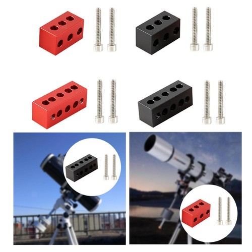 Telescope Refractor Ring Riser Blocks Accessories Aluminum Alloy | eBay