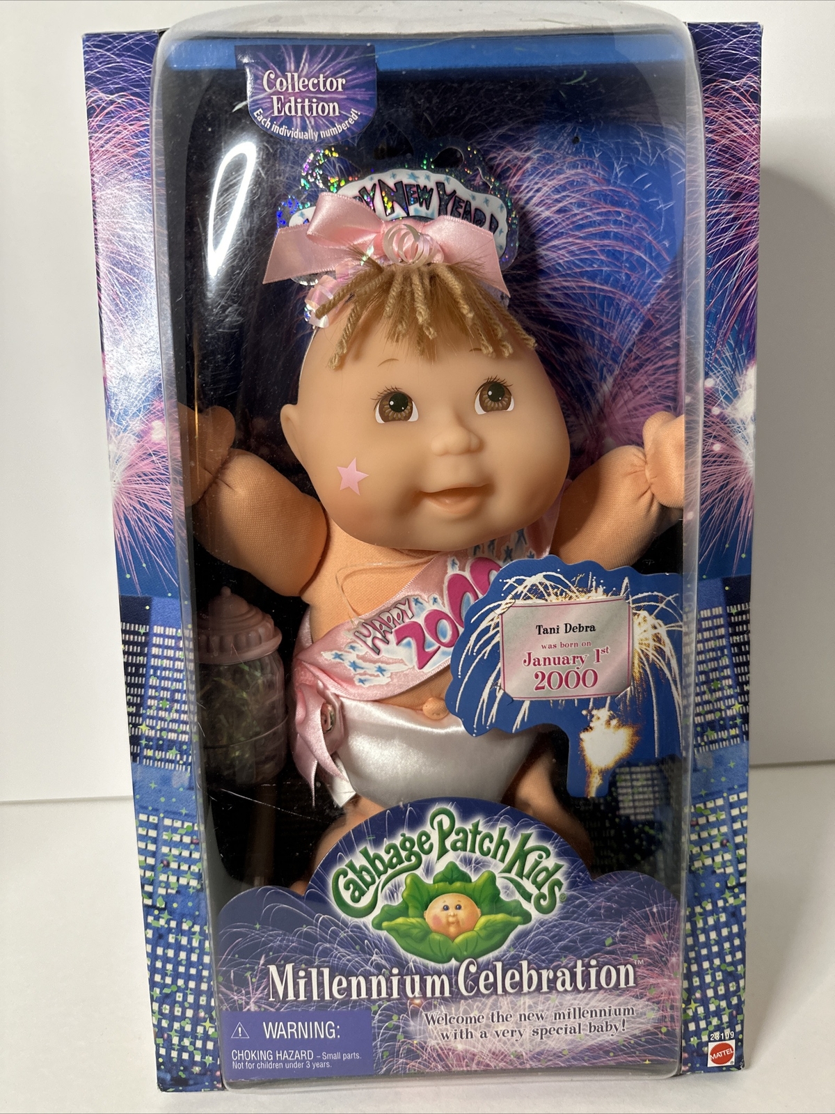 Millennium Celebration Cabbage Patch Kids Tami Debra Born on 1-1-2000 MIB | eBay