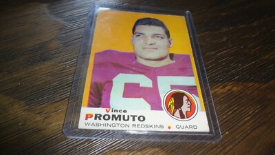 1969 TOPPS # 92 VINCE PROMUTO FOOTBALL CARD | eBay