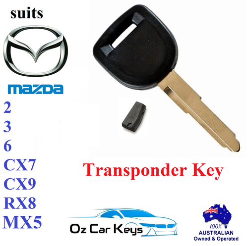 Transponder key for Mazda 6 2002 2003 2004 2005 2006 2007 2008 2009 ...
