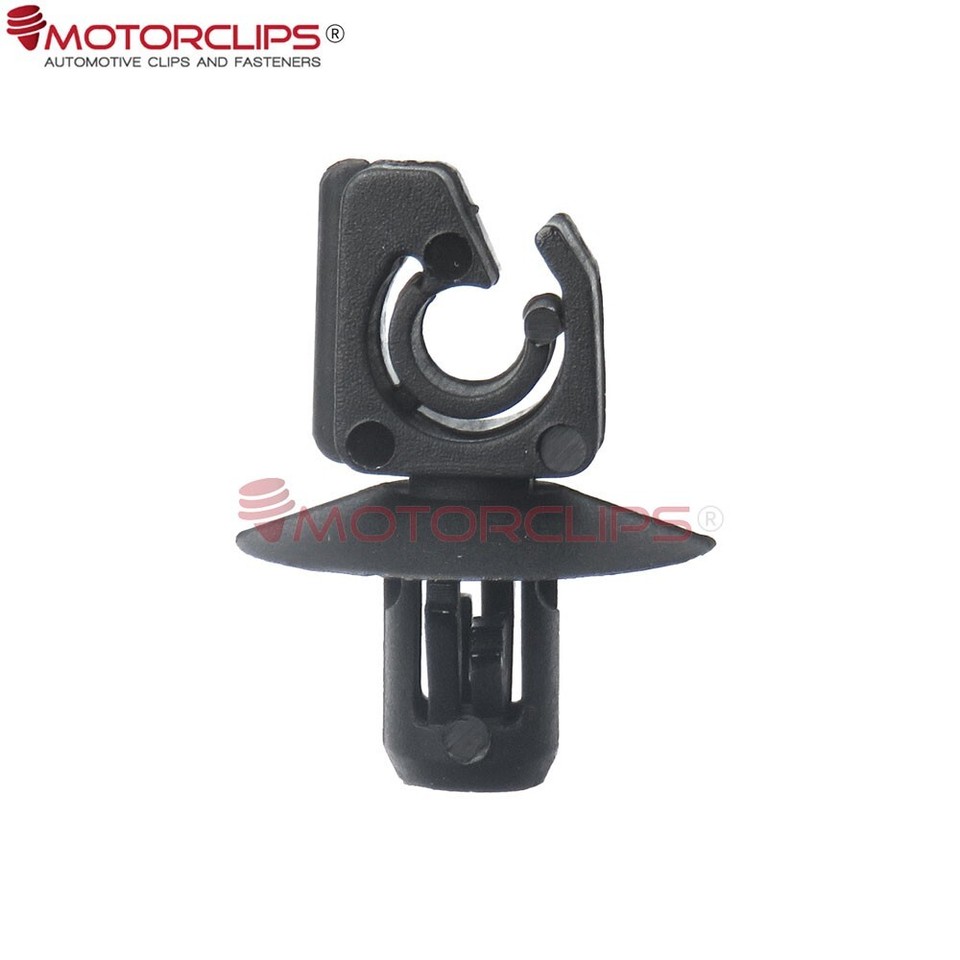Land Rover DEFENDER Brake Line Pipe Clips Black Plastic Holder Fastener ...