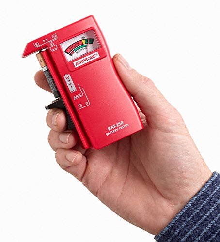 BAT-250 Battery Tester, Basic Pack, Test standard and rechargeable ...