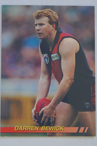 Essendon Bombers AFL-VFL Football Vintage Select In Action Card Darren ...