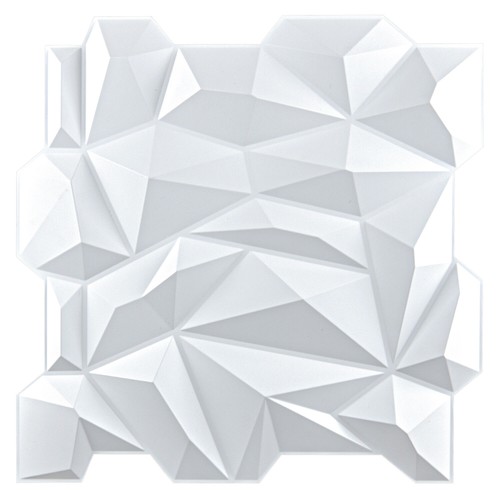 Art3d PVC 3D Diamond Wall Panel Jagged Matching for Residential ...