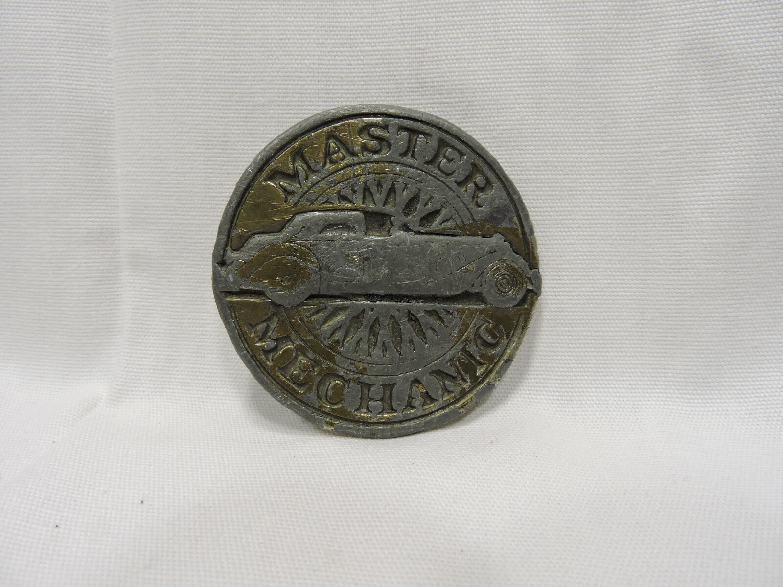 Vintage 1979 Master Mechanic Belt Buckle Great Americ… - Gem