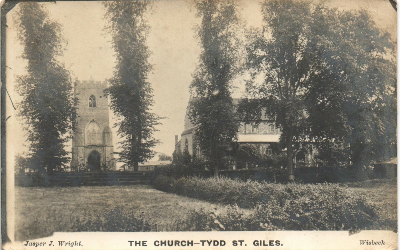 Tydd St Giles near Sutton Bridge. The Church by Jasper J.Wright ...