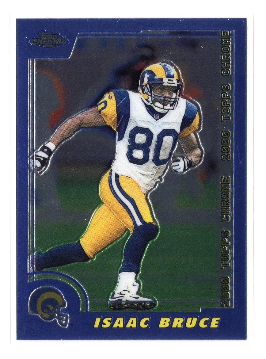 Football Card - 2000 Isaac Bruce CP18 - St. Louis Rams Topps Chrome ...