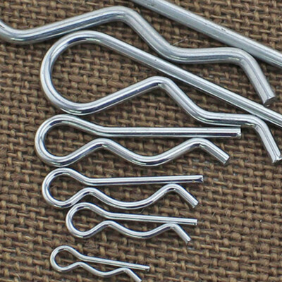 R Clips Pins Shaft Retaining Clips Stainless Steel Hair Pin Spring ...
