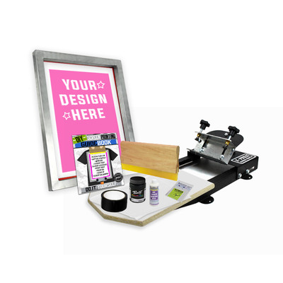 DIY X-Press© Screen Printing Starter Beginner Kit with Pre-burned ...