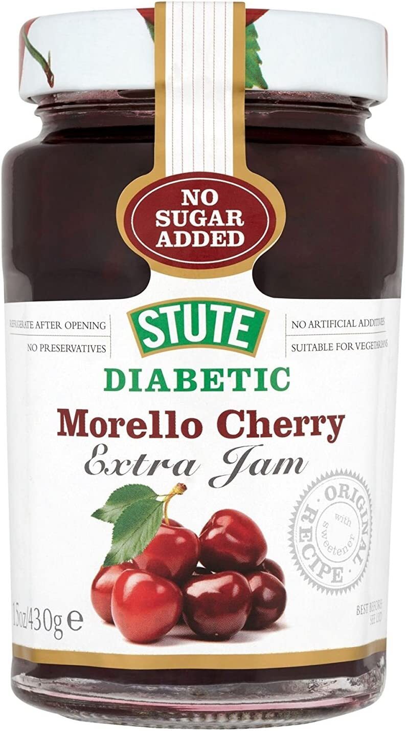 Stute Diabetic Jams Sugar Free All Flavours 430g - Choose Your Flavour ...