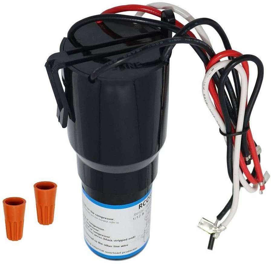3-in-1 Start Hard Start Kit Refrigerator Freezer Relay Capacitor ...