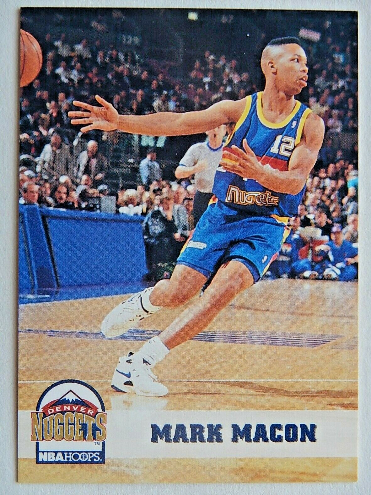 Mark Macon #55 NBA Hoops 1993 Basketball Card (Denver Nuggets) VG | eBay