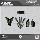 Graphics Kit for KAWASAKI KX85 KX112 2022 2023 2024 AXIS-Green Shift | eBay