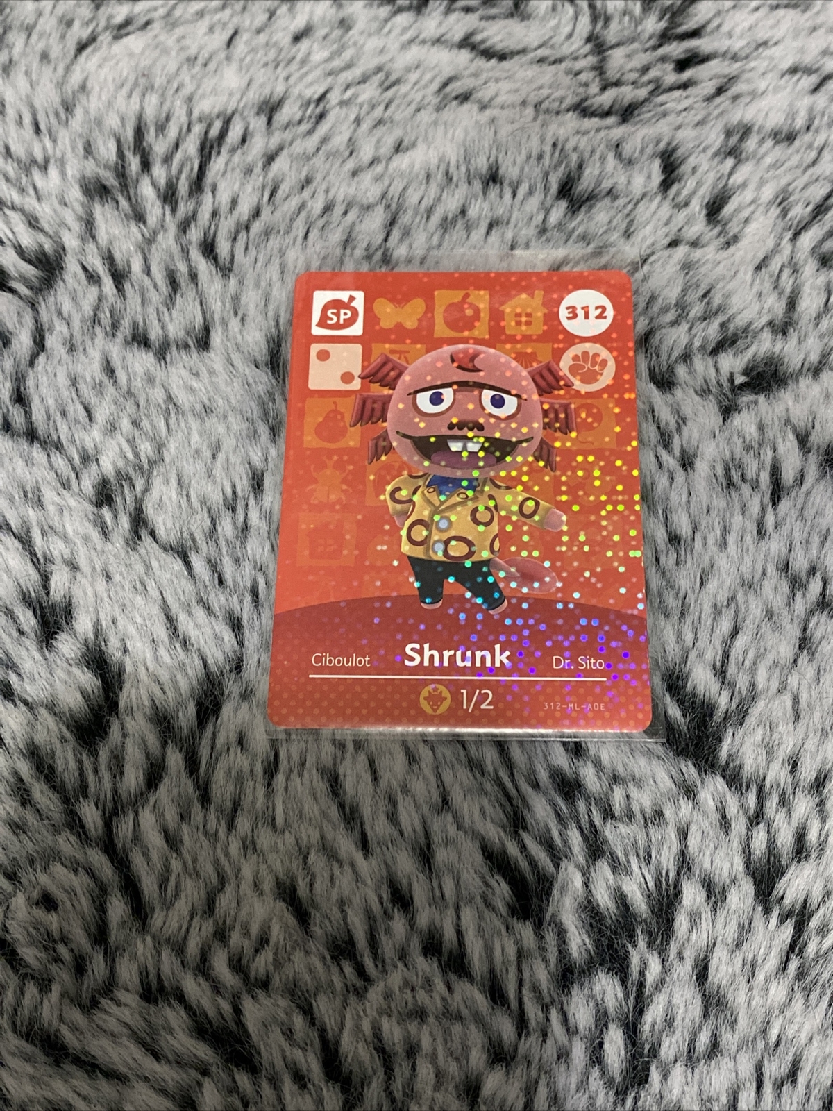 312 - Shrunk Animal Crossing Amiibo Card - Series 4 - BRAND NEW! NEVER ...