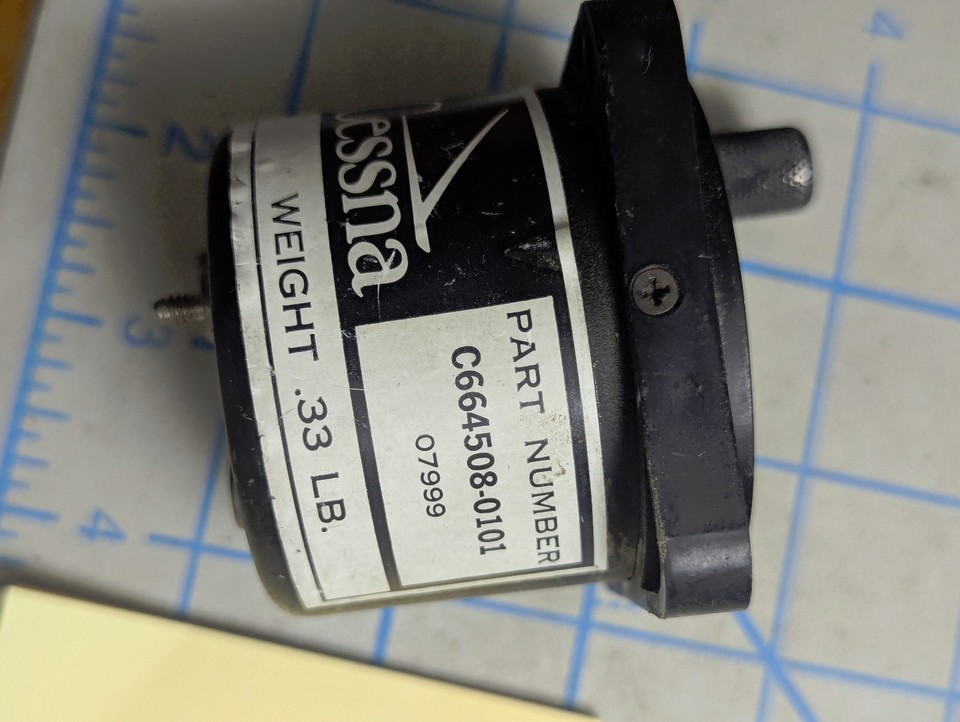 Cessna Clock PN: C664508-0101 Core INOP | eBay