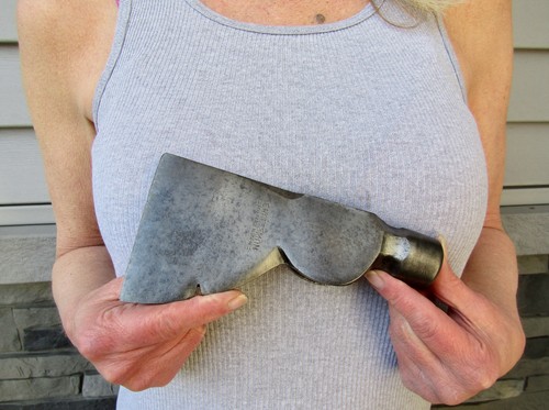 VERY NICE! Vintage CRAFTSMAN Carpenter’s Axe/Hatchet, Half Hatchet Head ...