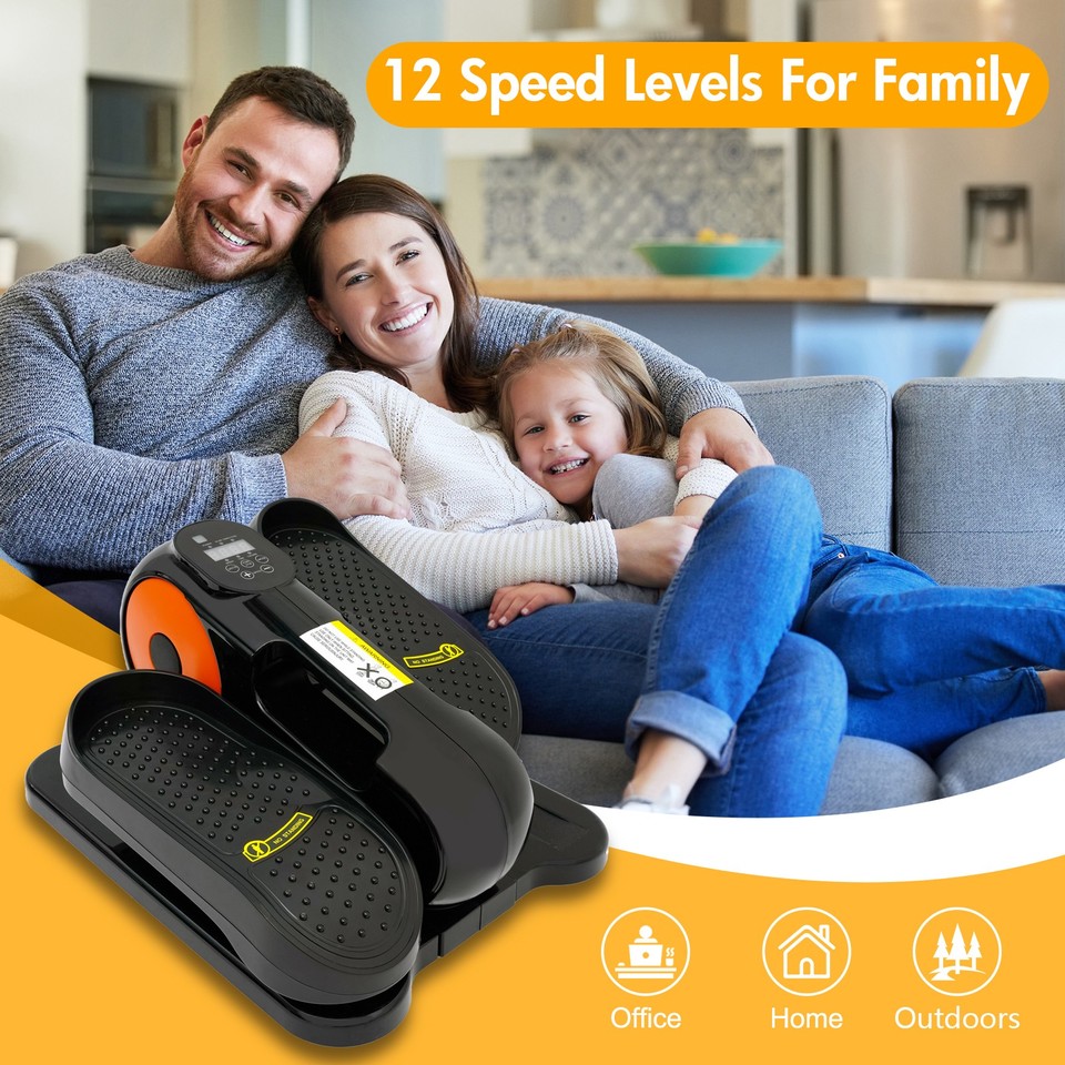 Ellipse Electric Elliptical Machine Under Desk Leg Exerciser-Fully ...