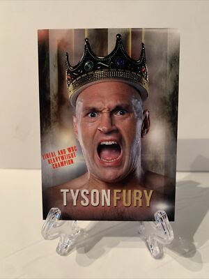 Tyson Fury Card from the Fury-Wilder 3rd Fight; Seidman’s Program ...