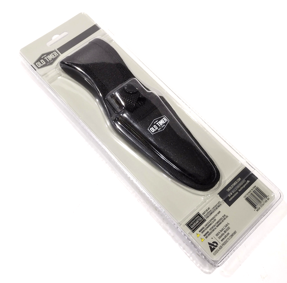 Schrade Old Timer Orange Sharpfinger Upswept Blade Hunting Skinning ...