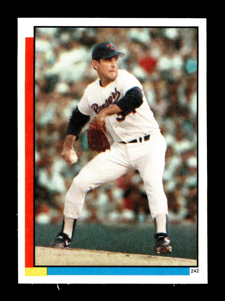 1990 Topps MLB Stickers #242 Nolan Ryan #50 Rickey Henderson Super Star ...