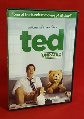 Ted (DVD, 2012, UNRATED) Comedy Humor | eBay