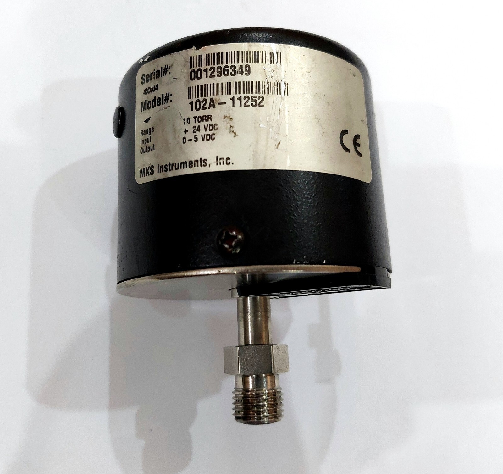 MKS 102A-11252 Baratron 10 Torr Capacitance Monometer | eBay