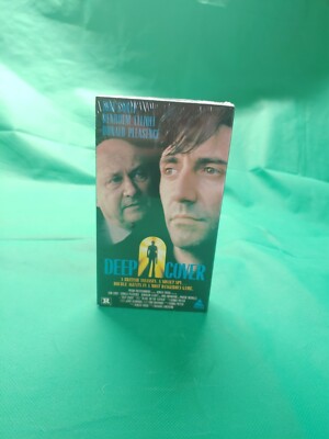 Deep Cover VHS Rare OOP Tom Conti, Denholm Elliott, Donald Pleasence ...