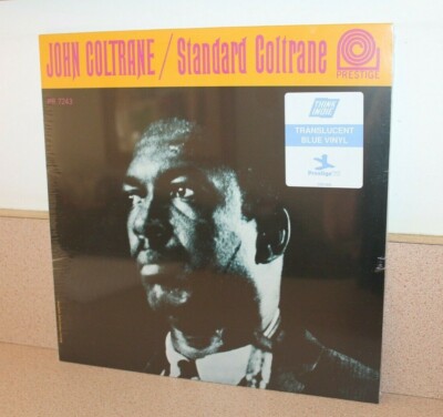 John Coltrane Standard Coltrane NEW SEALED translucent blue vinyl LP ...