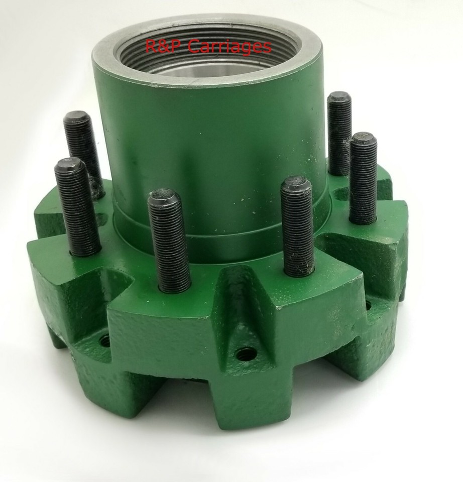 12,000# Hub Only 12k 4.88 Pilot 8x6.5 Quality and Rockwell Trailer Axle ...