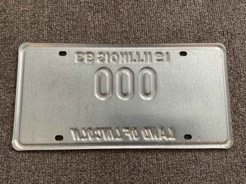 SAMPLE 1993 KIDS ARE KIDS CAR SHOW Illinois SPECIAL EVENT license plate ...