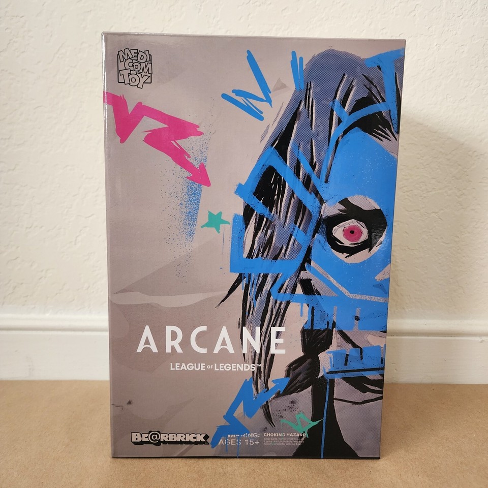 Arcane Jinx Wanted Poster 400% & 100% Bearbrick | eBay