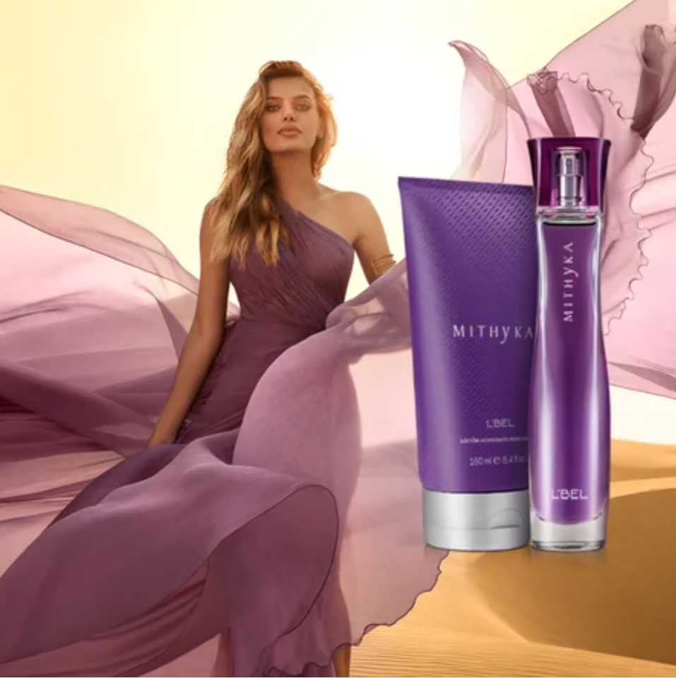 Mithyka by L'bel Set Women Perfume 1.7oz Body Lotion 4 oz .33oz Mini ...