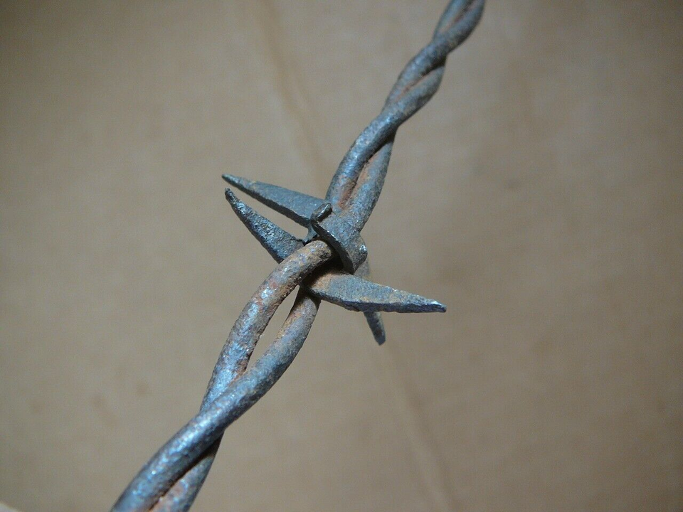 Scutt's Early or Shepherds Hook Sheet Metal Clip Barb- ANTIQUE BARBED ...