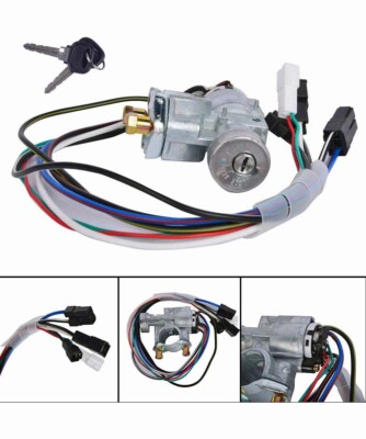Switch with Key For 1986-1993 Mazda Pickup Ignition B2000 B2200 B2600 ...