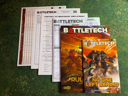 Battletech Mercenaries rules pack | eBay