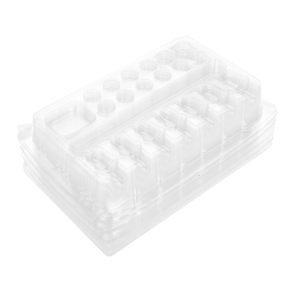 Pro 20pcs Trays Clear Disposable DGT Plastic Tattoo Cartridge Needle ...