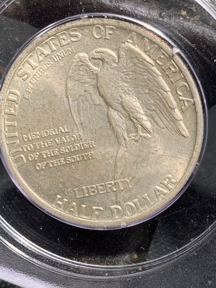 1925 PCGS MS63 Stone Mountain Classic Commemorative Half Dollar 50c ...