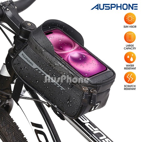 Bike Bicycle Motorcycle Handlebar Mount Holder Waterproof Case for ...