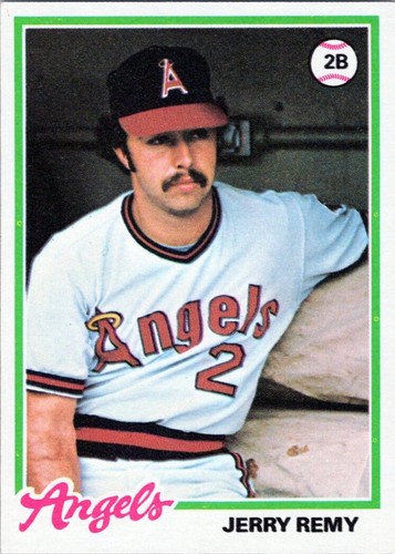 1978 Topps #478 Jerry Remy California Angels EX | eBay