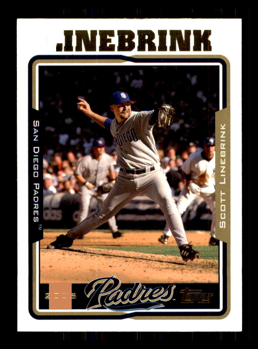 2005 Baseball Topps Scott Linebrink San Diego Padres #629 | eBay