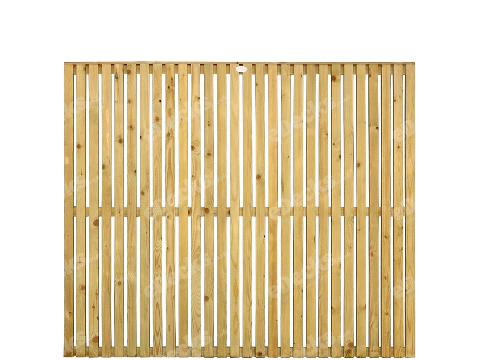 6ft Wide Heavy Duty Vertical Slatted PSE Garden Fence Panels Pressure Treated | eBay UK